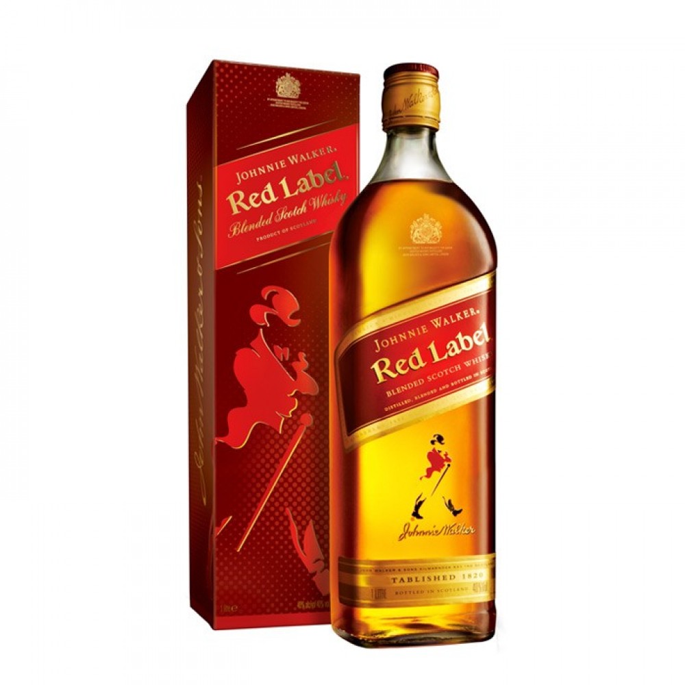 Johnnie Walker Red Label Ουίσκι-700ml - Κάβα Λέκκας